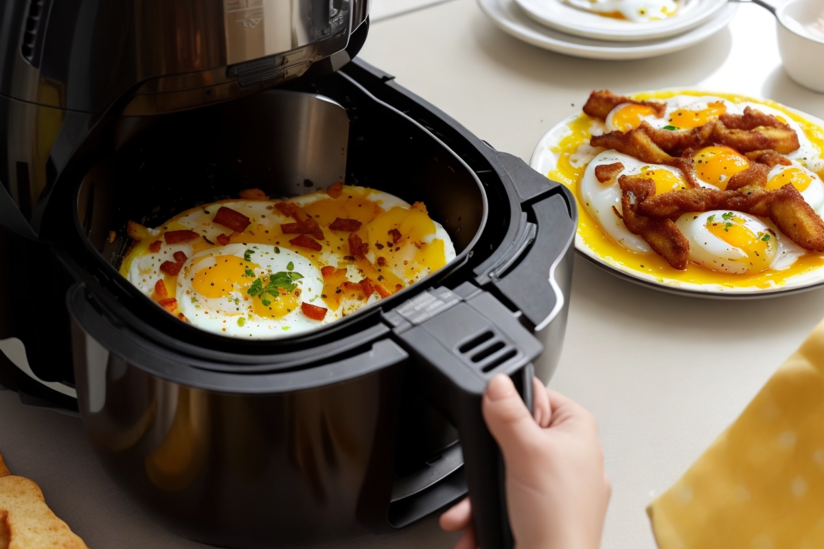 Como fazer Ovo Frito na AirFryer
