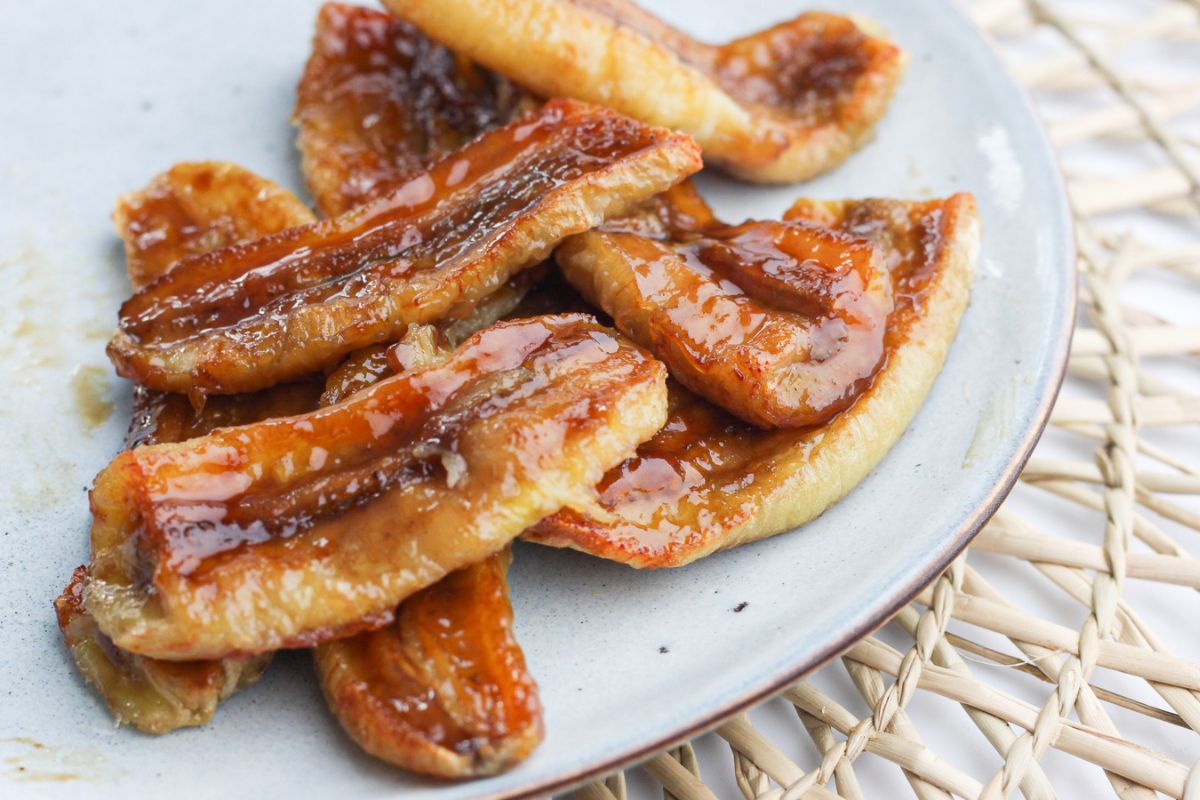 Como fazer Banana com Doce de Leite na Airfryer