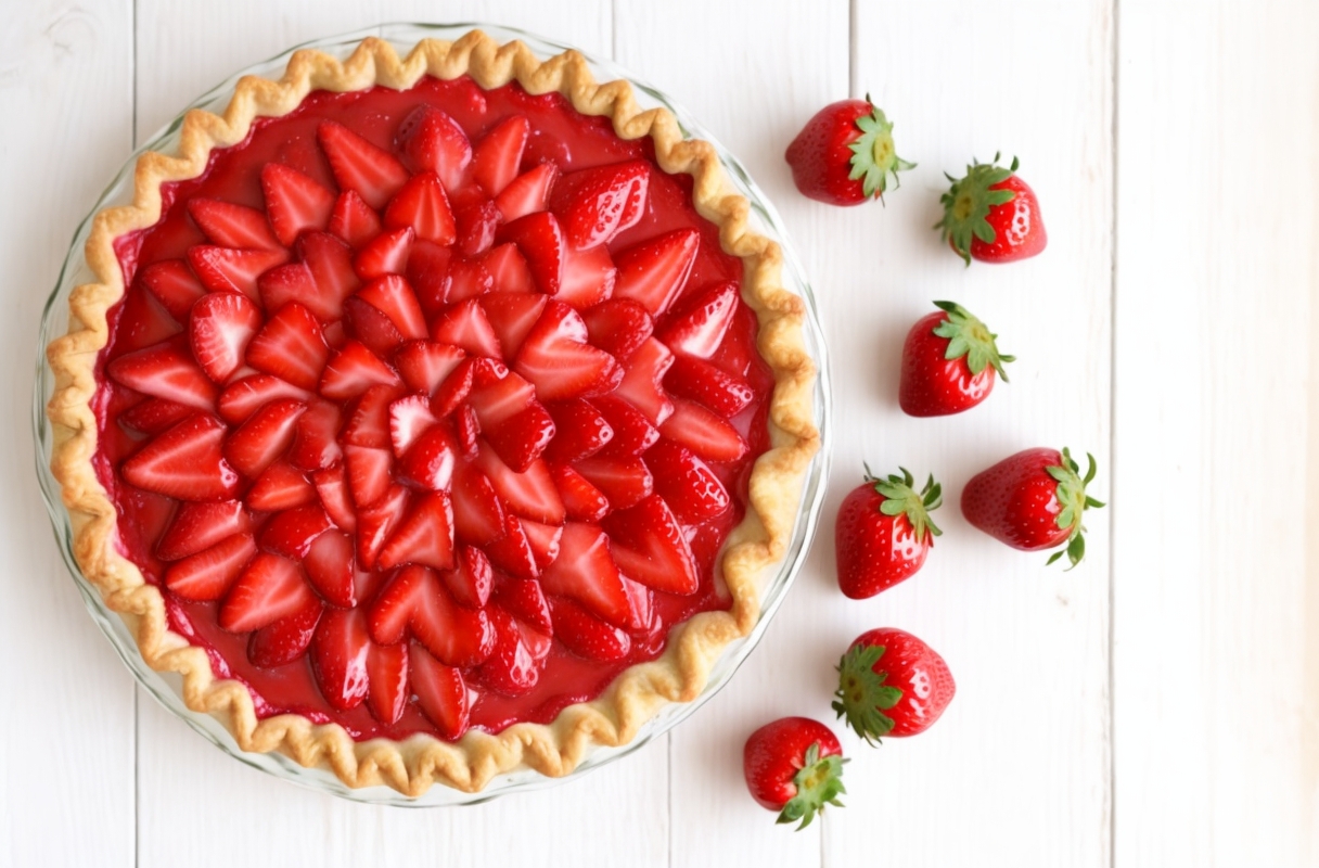 Como fazer Torta de Morango