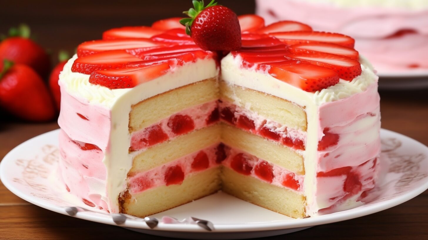 Como fazer Bolo de Morango