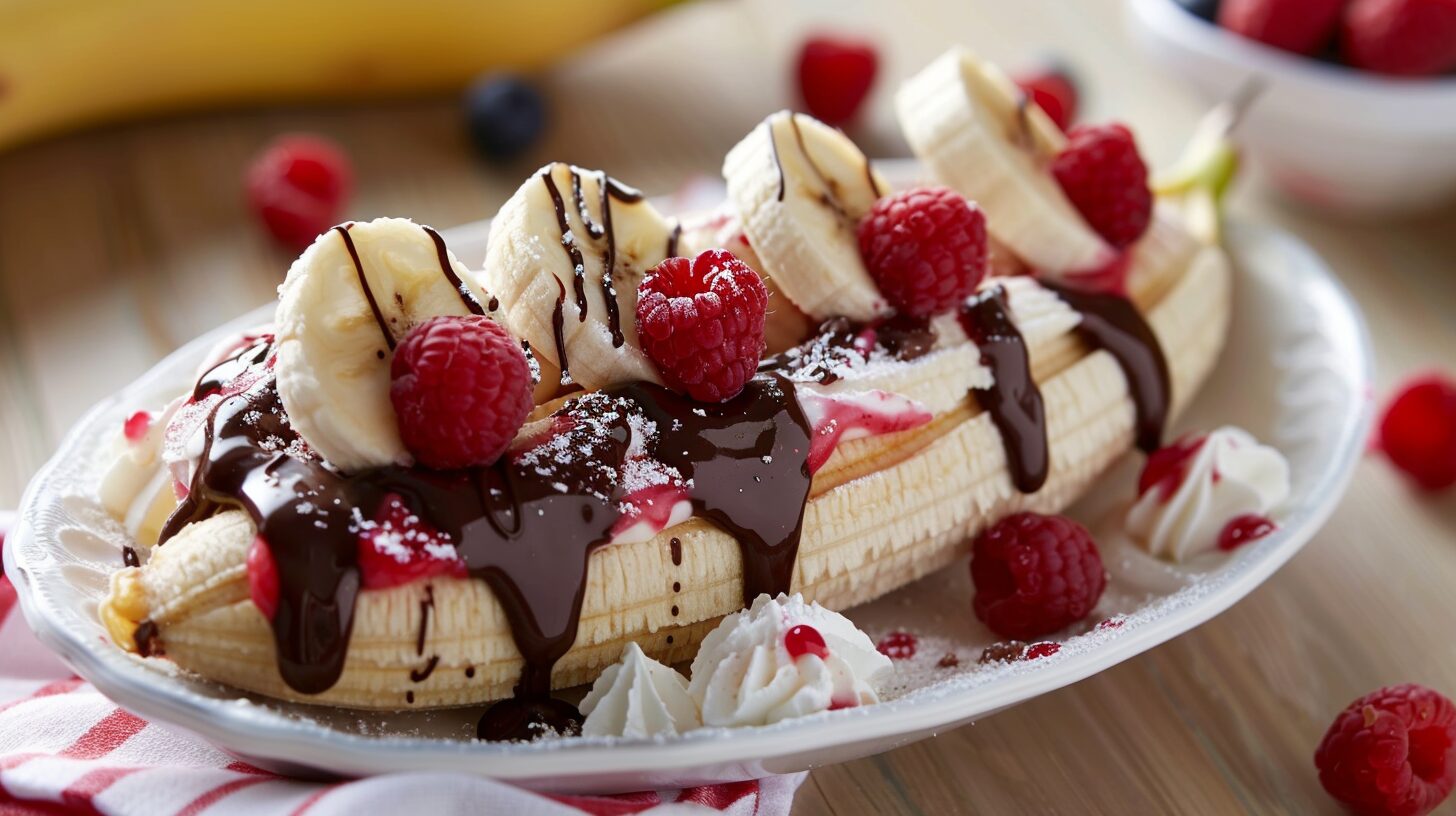 Como fazer Banana Split