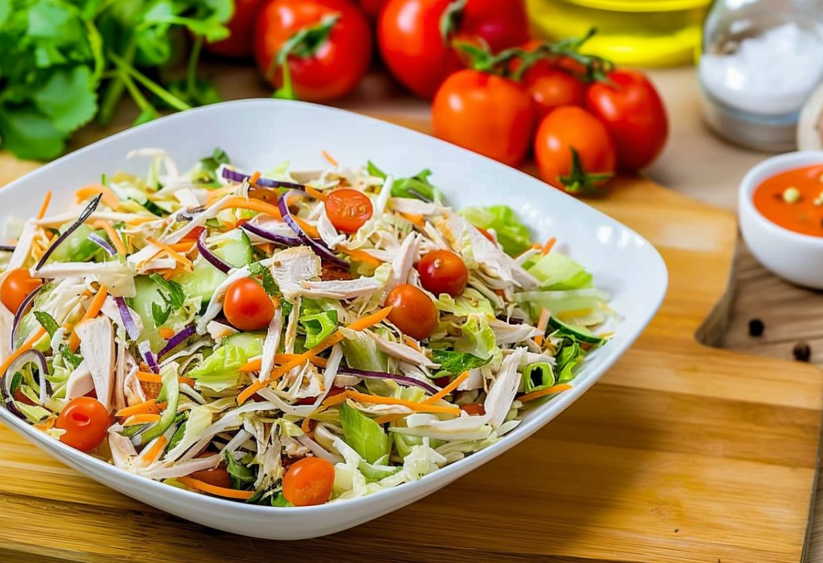 Como fazer Salada de Frango Desfiado
