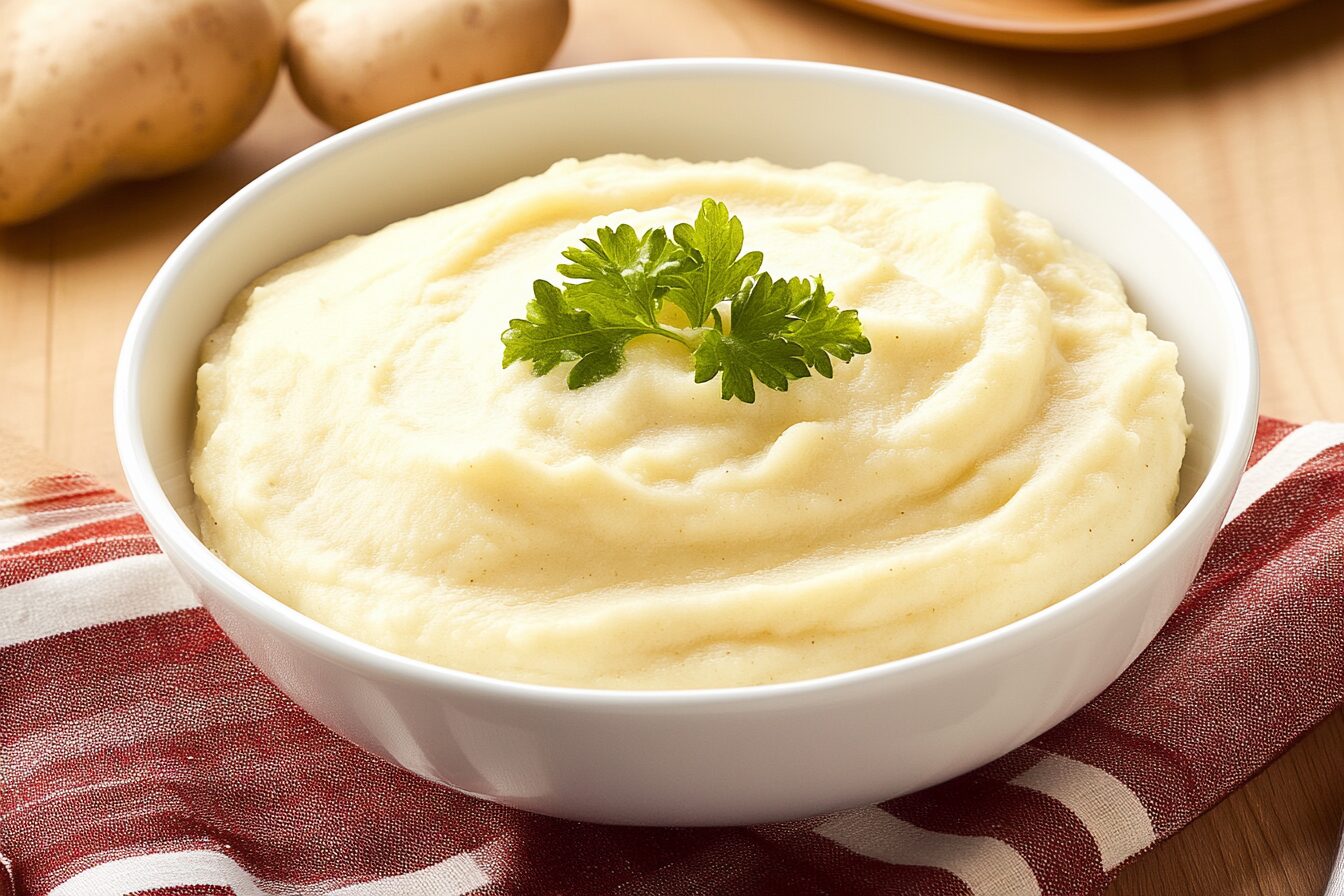 Como fazer Purê de Batata com Creme de Leite