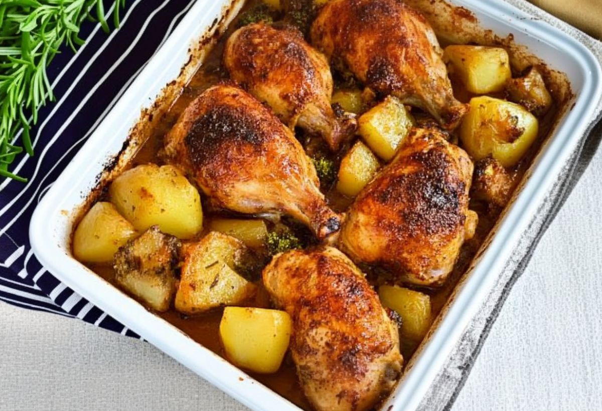 Como fazer Frango Assado no Forno (Coxa e Sobrecoxa)