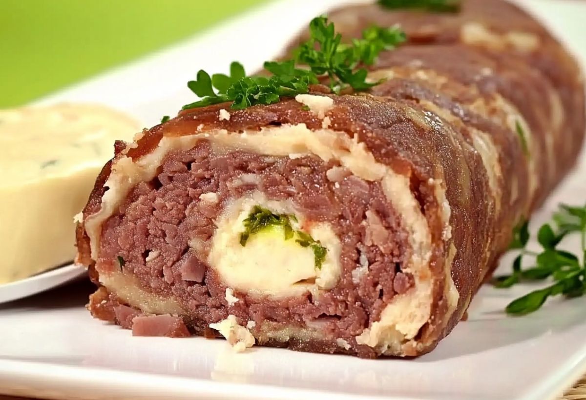 Como fazer Rocambole de Carne