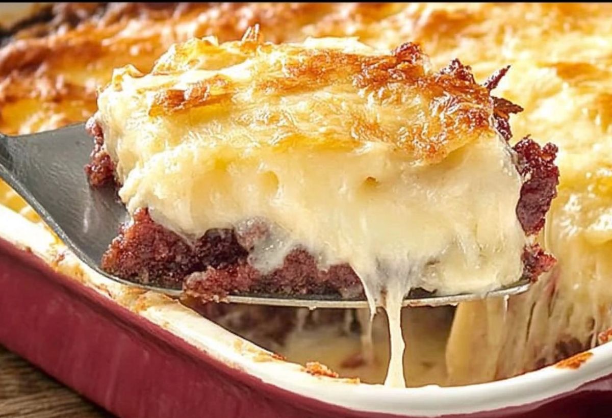 Como fazer Escondidinho de Mandioca com Carne-Seca